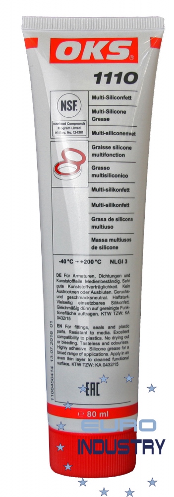 OKS 1110 Multi-silicone grease 80ml tube - online purchase | Euro Industry